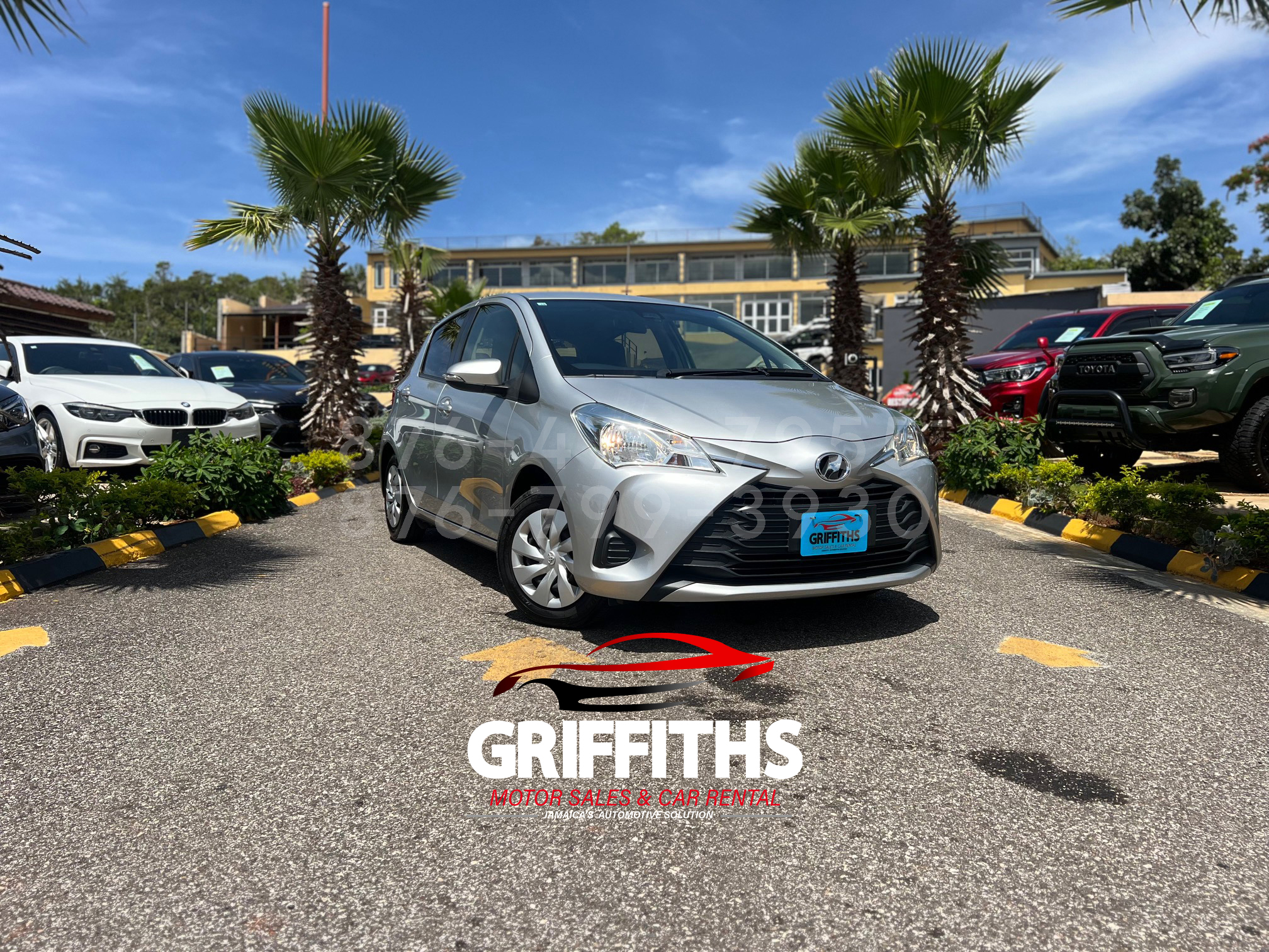 2019 Toyota Vitz for Sale in Jamaica | Griffiths Motor Sales