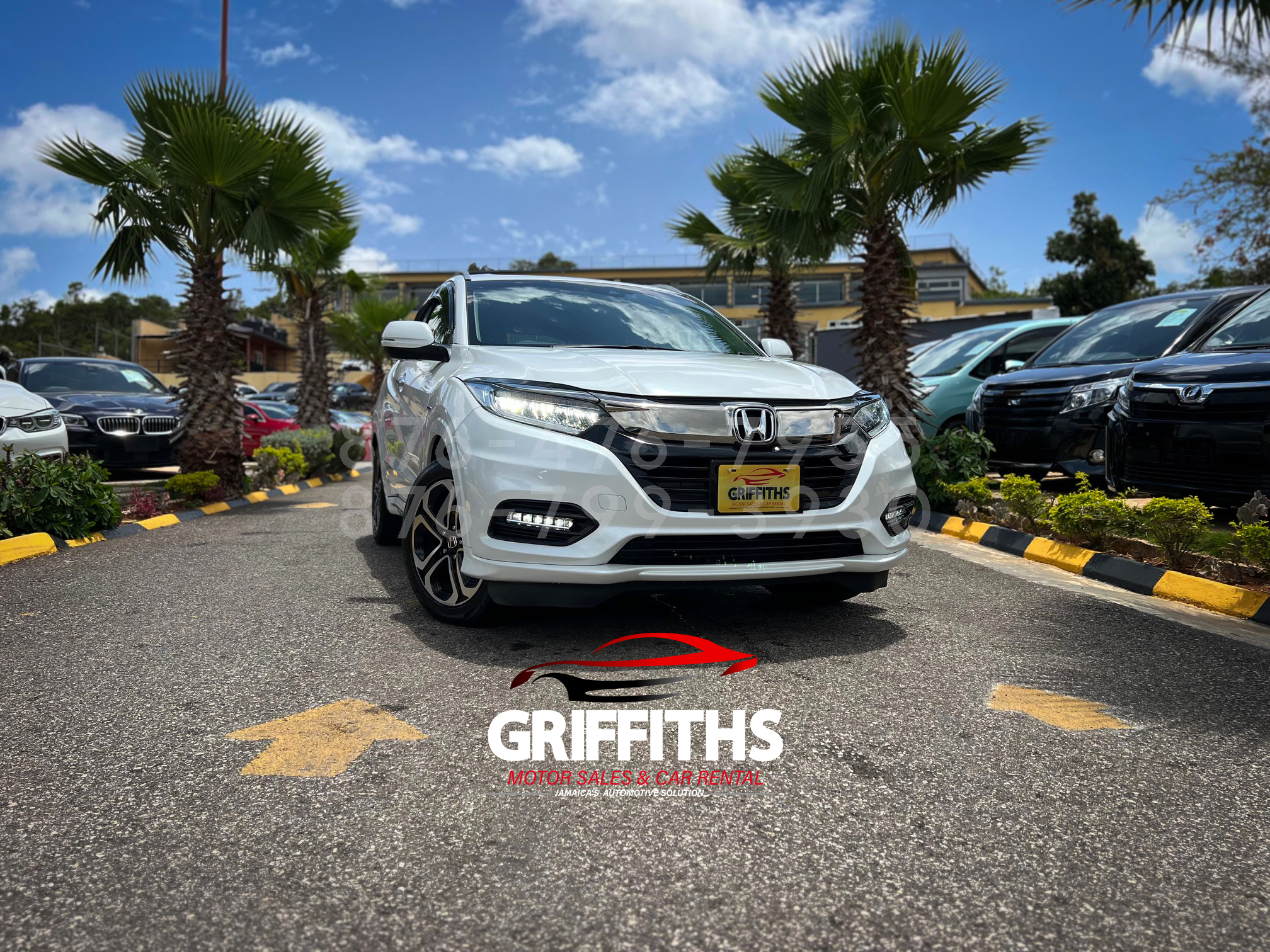 2020 Honda Vezel Hybrid for Sale in Jamaica | Griffiths Motor Sales